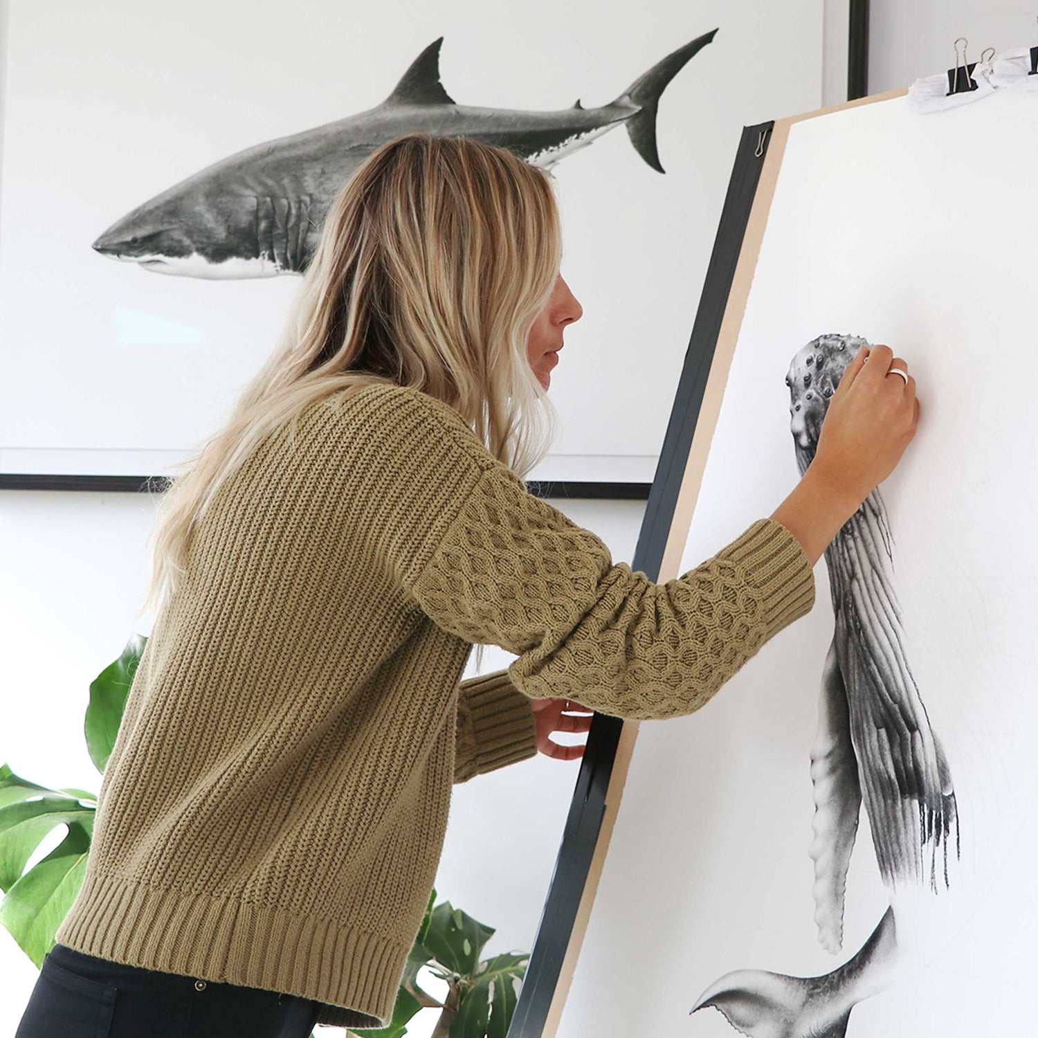 Sea Life Artwork – Brittany March